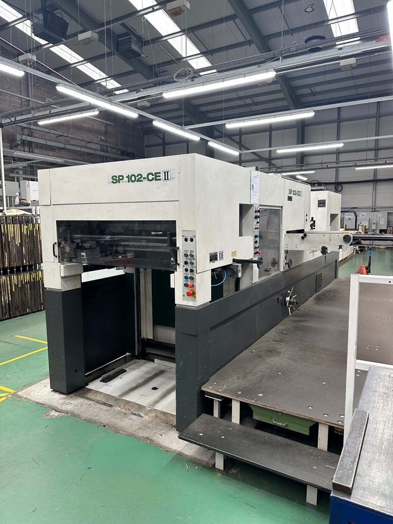 Bobst SP 102 CE II Automatic Die Cutter | Care Graphic Machinery Ltd