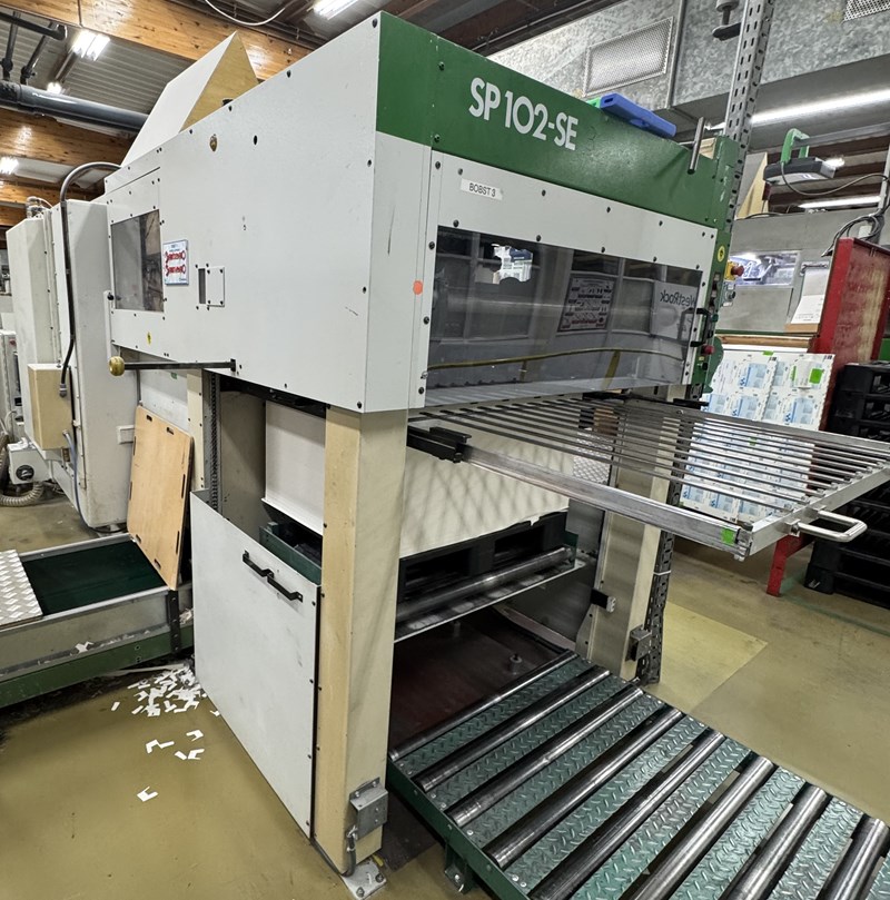 Used Bobst SP 102 SE Automatic Die Cutter year 2000 | PressCity