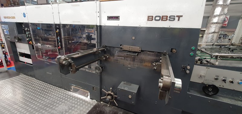Bobst SP 102 CER Stripping Blanking Automatic Die Cutter | Care Graphic ...