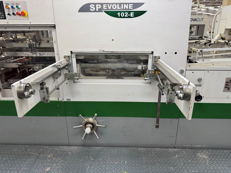 Bobst SP 102 E Evoline Automatic Die Cutter | Care Graphic Machinery Ltd