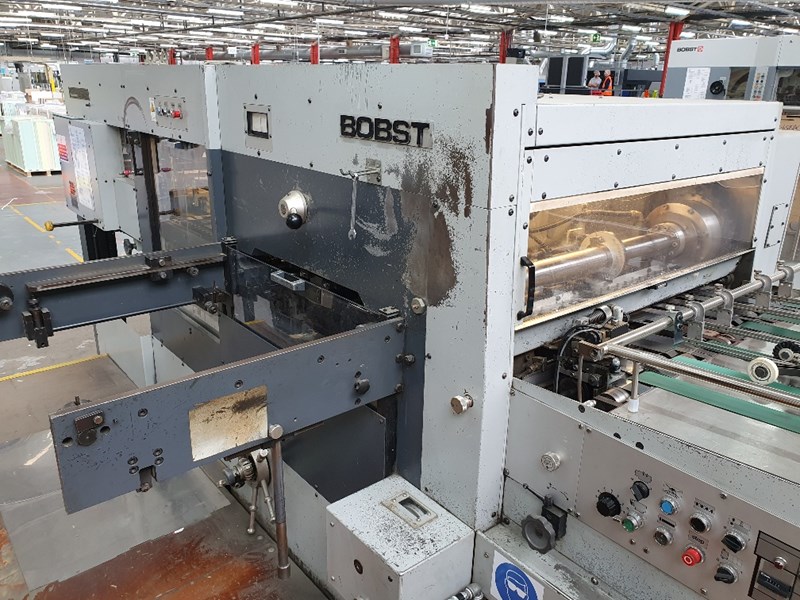 Used Bobst SP 102-E Automatic Die Cutter year 1987 | PressCity