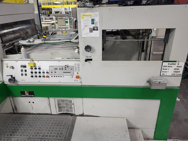 Usado Bobst SP 103 ER year 1994 | PressCity