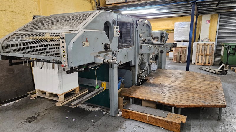 Bobst SP 1260 E Automatic Die Cutter | Care Graphic Machinery Ltd