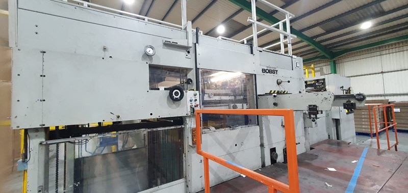 Used Bobst SP 142 E Automatic Die Cutter | PressCity