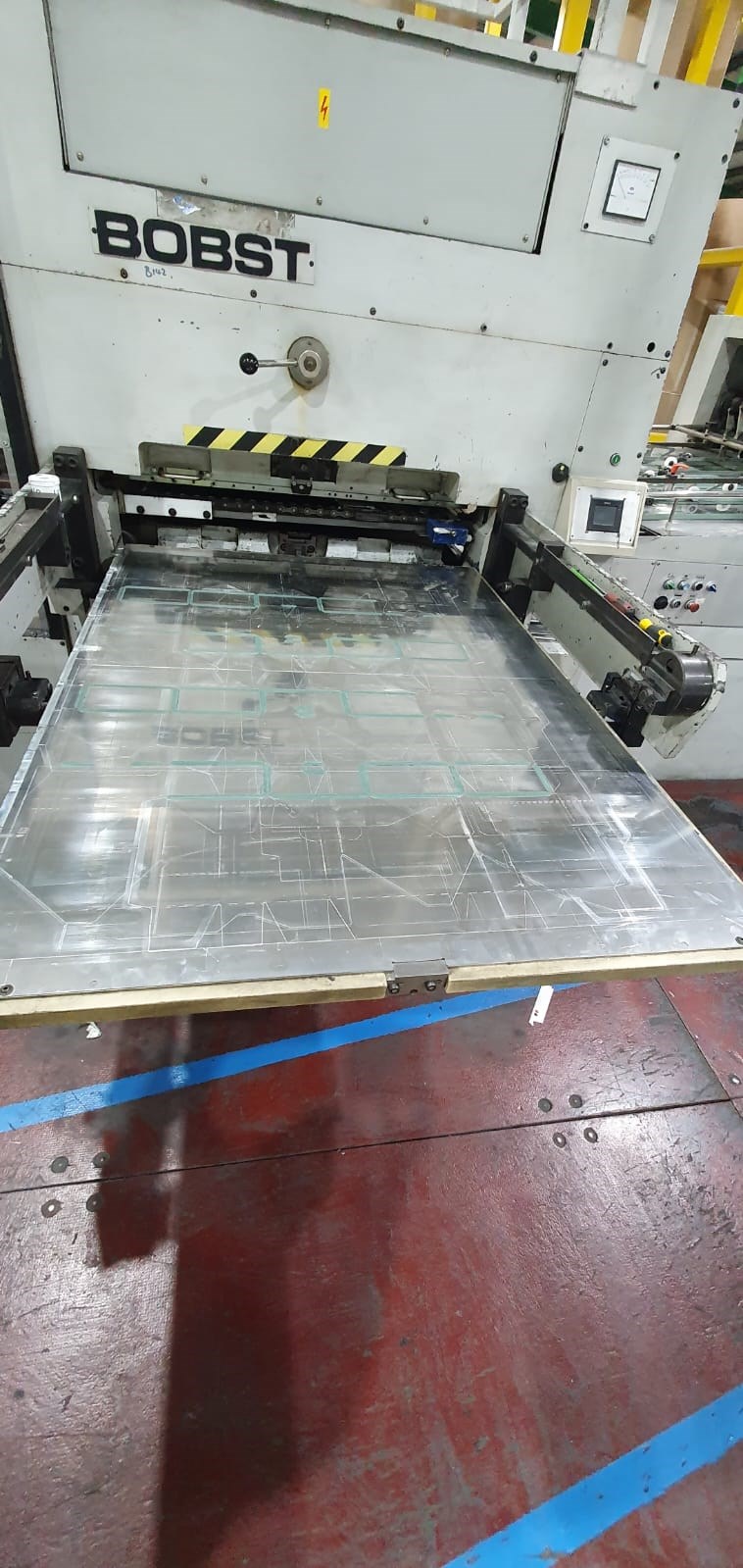Bobst SP 142 E Automatic Die Cutter | Care Graphic Machinery Ltd