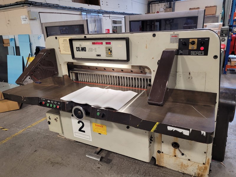 Used Como 115 MC-C Guillotine year 1988 | PressCity