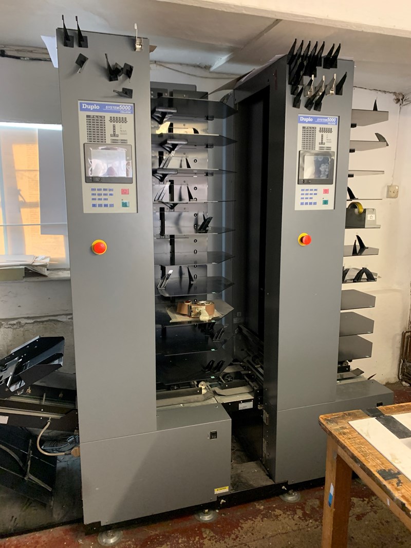 Used Duplo System 5000 Booklet Maker year 2008 | PressCity