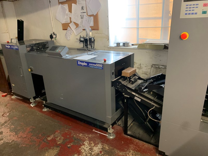 Used Duplo System 5000 Booklet Maker year 2008 | PressCity