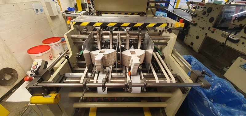 Heiber & Schroder WP2D Window Patcher | Care Graphic Machinery Ltd