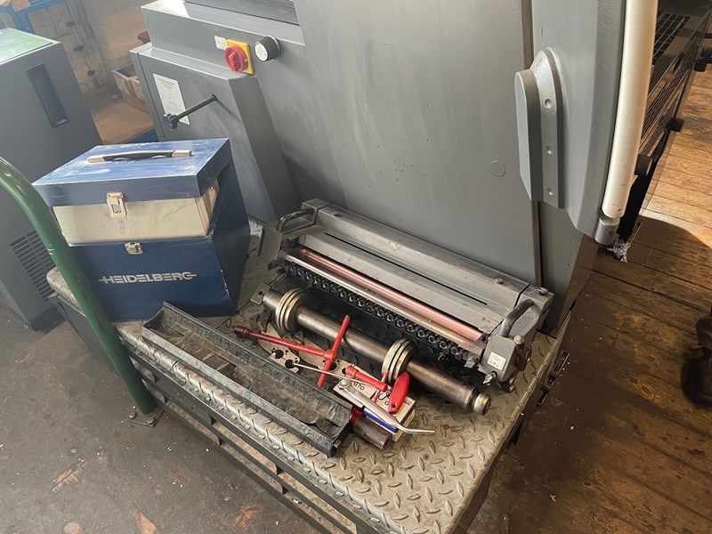 1 color Gebraucht Heidelberg Printmaster GTO 52 + Numbering ...