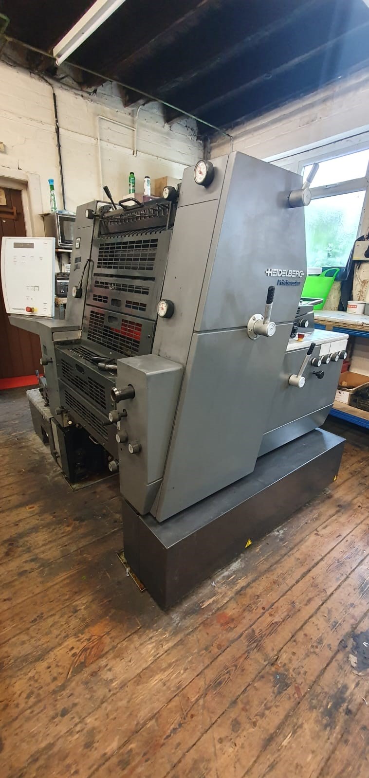 Heidelberg Printmaster GTO 52 + Numbering & Perforating | Care Graphic ...