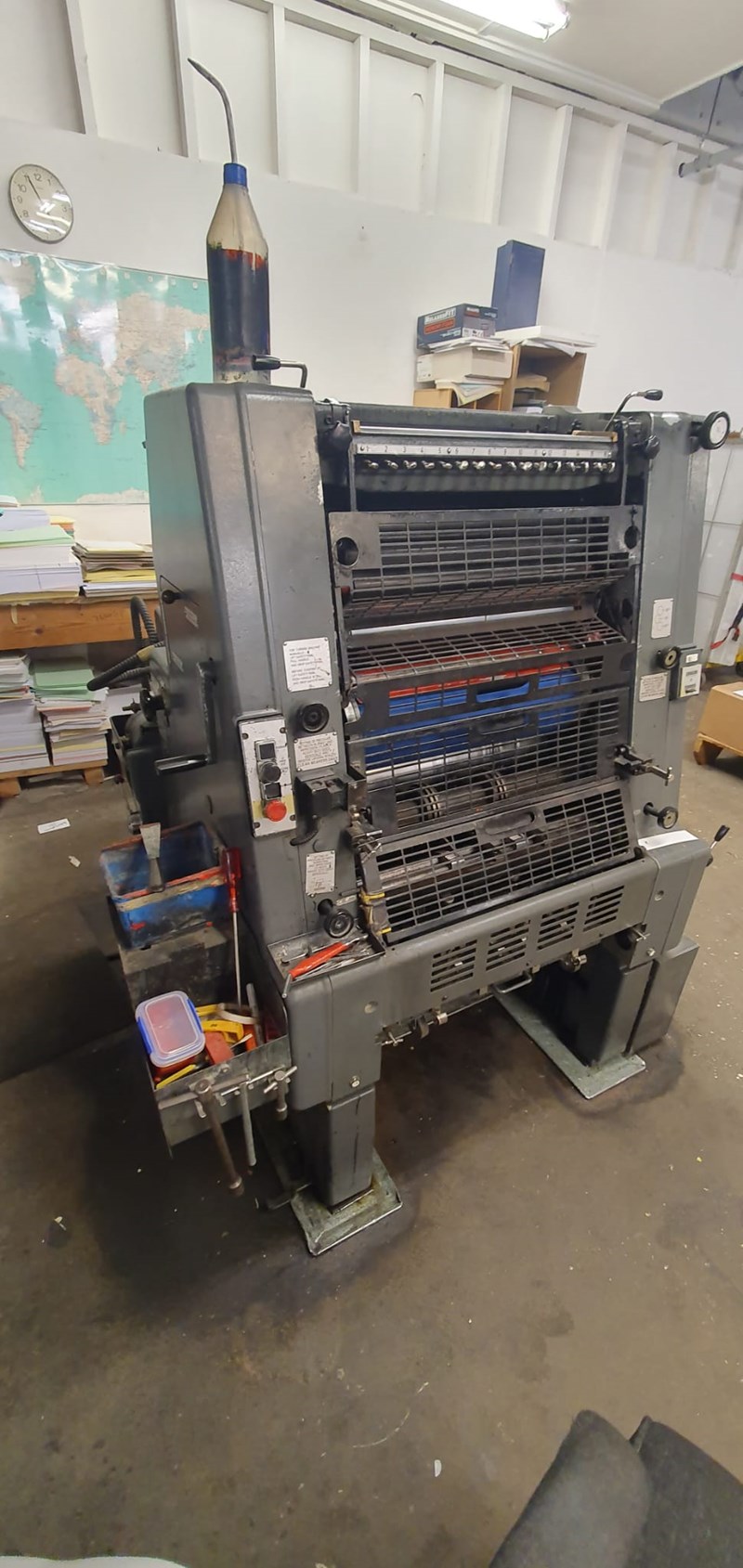 Heidelberg GTO 52 + Numbering | Care Graphic Machinery Ltd