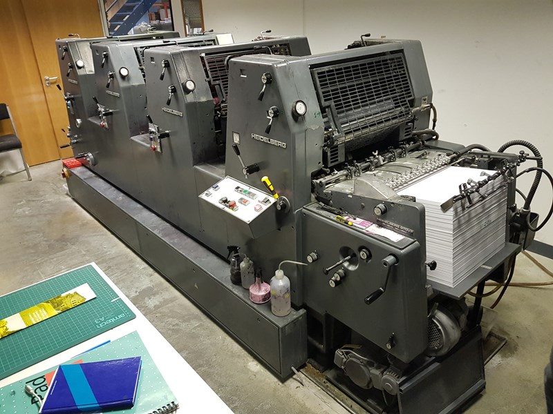 4 color Used Heidelberg GTO 52 VP year 1992 | PressCity