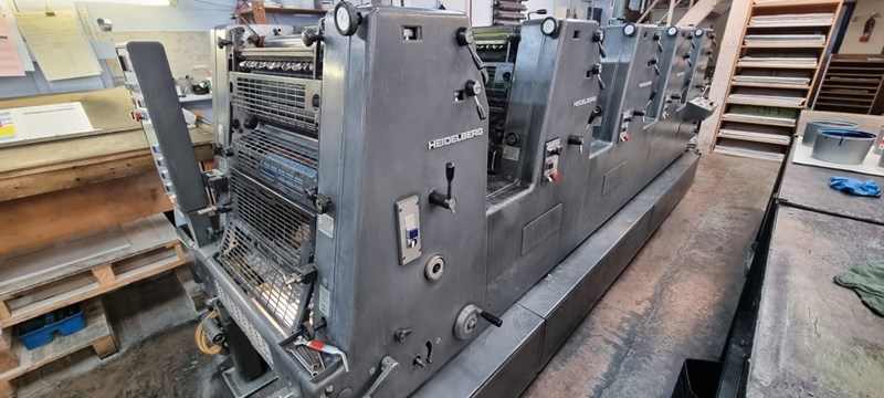 5 color Used Heidelberg GTO 52 F ( 5 Colour) year 1990 | PressCity