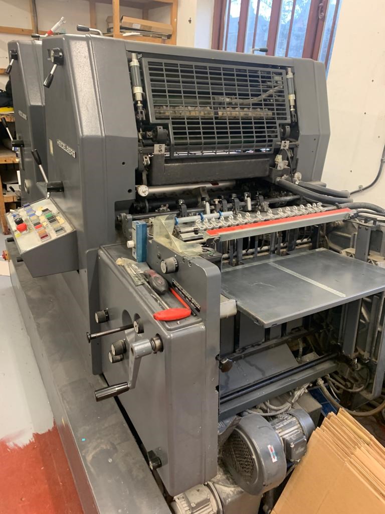 2 color Used Heidelberg GTO 52 Z Alcolor year 1992 | PressCity