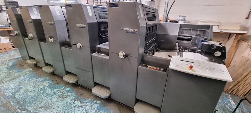 5 color Used Heidelberg SM PM 52 5 year 2007 | PressCity