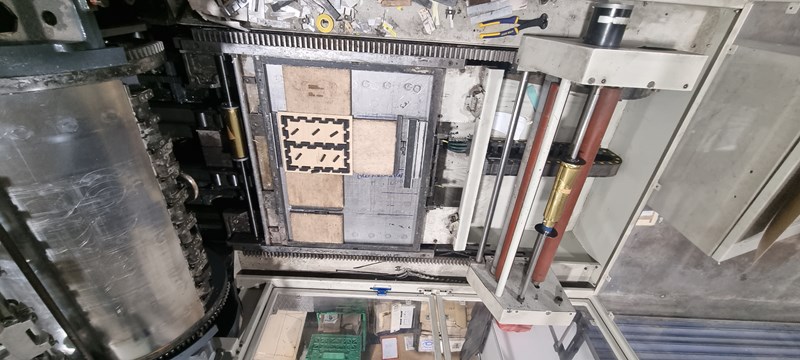 Heidelberg SB Cylinder Hot Foiling | Care Graphic Machinery Ltd