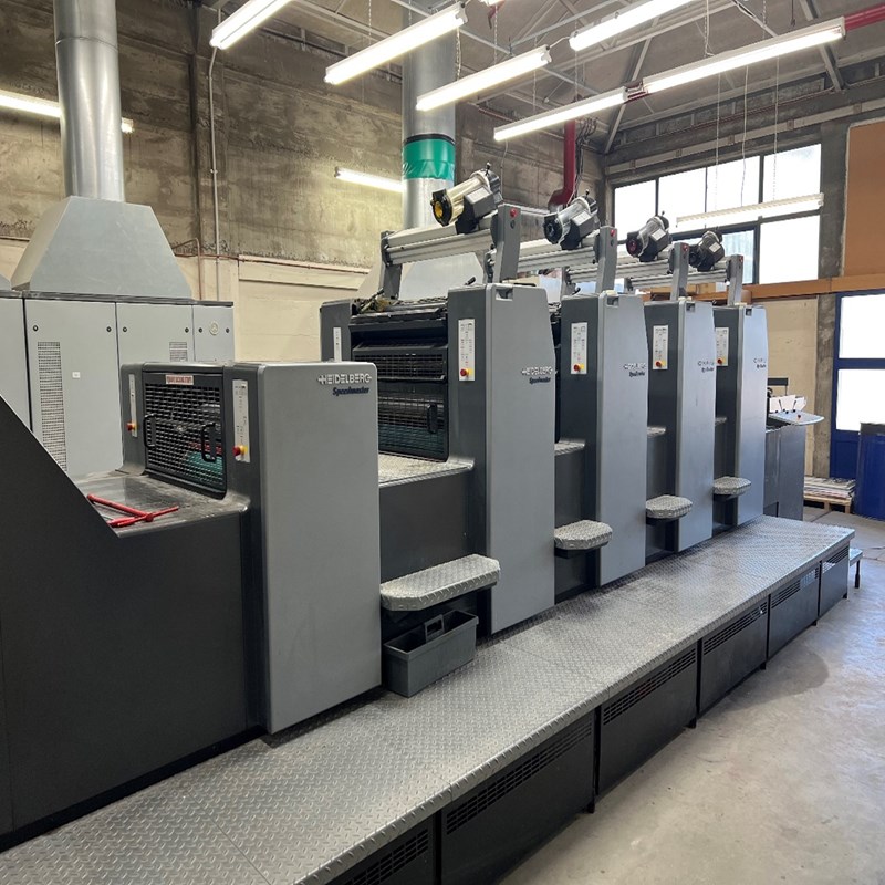 4 color Used Heidelberg SM 74 4 LX year 2006 | PressCity