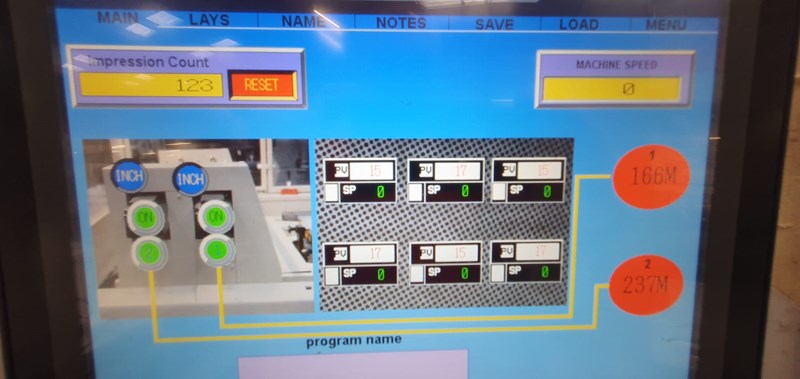 Johannisberg 104S Cylinder Hot Foil Blocking Machine | Care Graphic ...