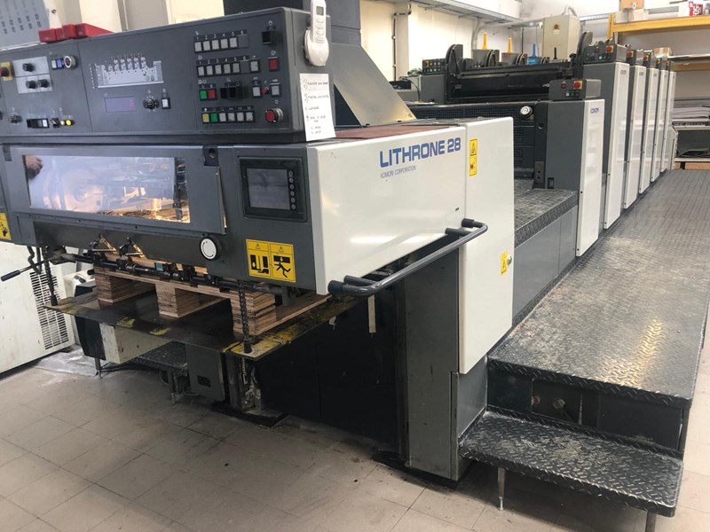 5 color Used Komori Lithrone L528 LX year 1999 | PressCity