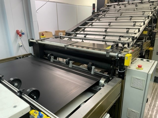 Used Lamina 1116 FA Paper to Board Laminator year 2012 | PressCity