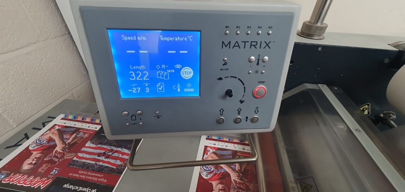 Used Matrix MX-530 Film Laminator | PressCity