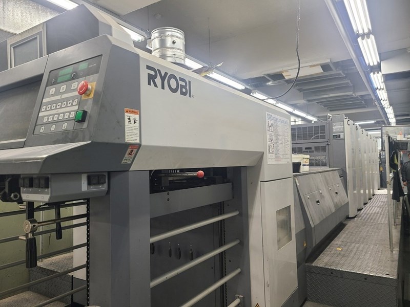 6 color Used Ryobi 756 G LX UV year 2013 with UV | PressCity