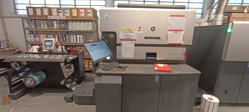 Used HP Indigo Digital Label Press 6900 year 2019 | PressCity