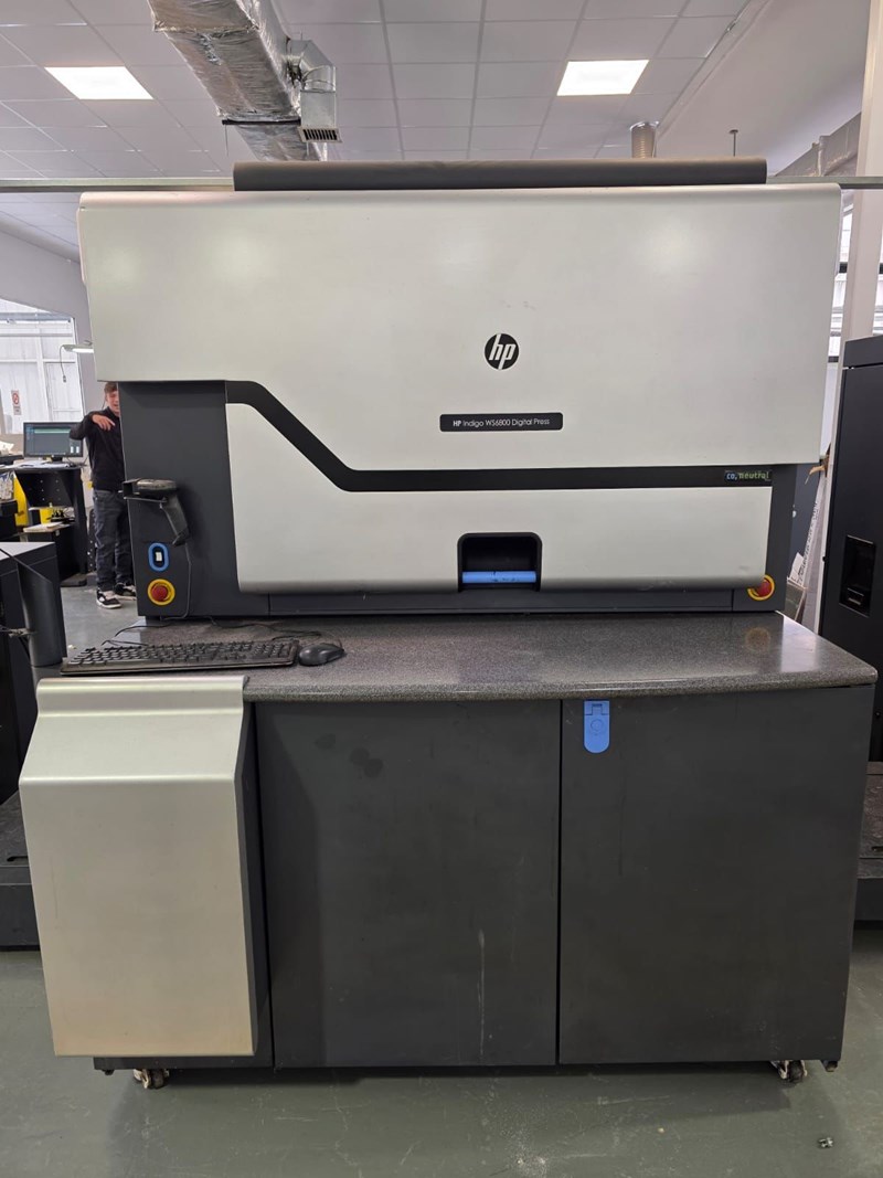 Used HP Indigo Digital Label Press ws6800 year 2014 | PressCity