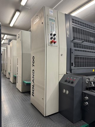 5 color Used MANROLAND 705 + LV EVOLUTION year 2014 | PressCity