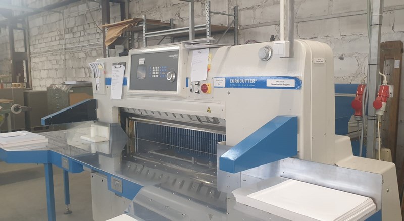 Used EUROCUTTER 1370 Display SP2 cutter year 2013 | PressCity