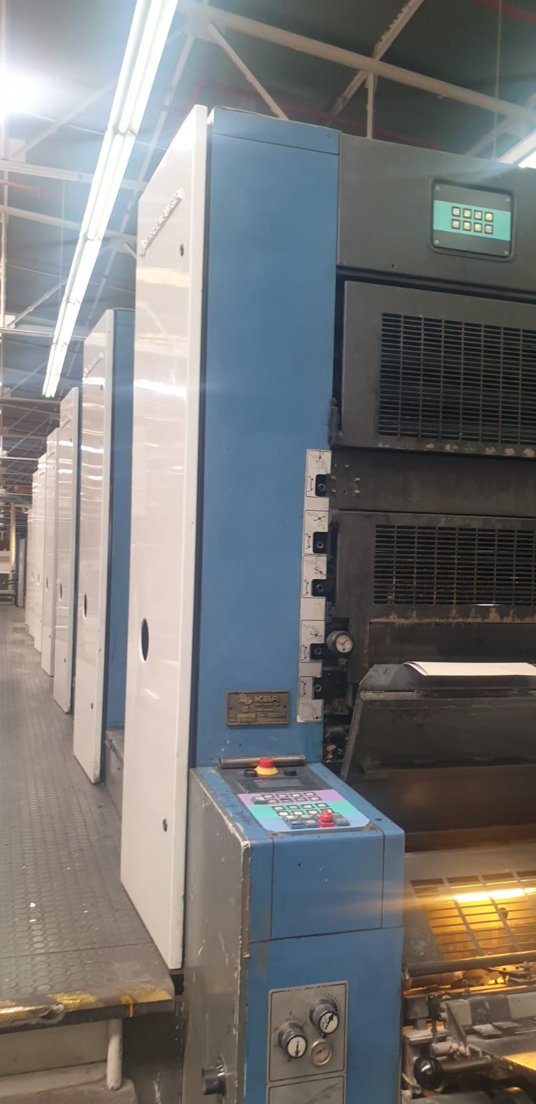 6 color Used KBA RAPIDA RA 142-6+L ALV2 PWHA (IR + UV) year 1998 ...