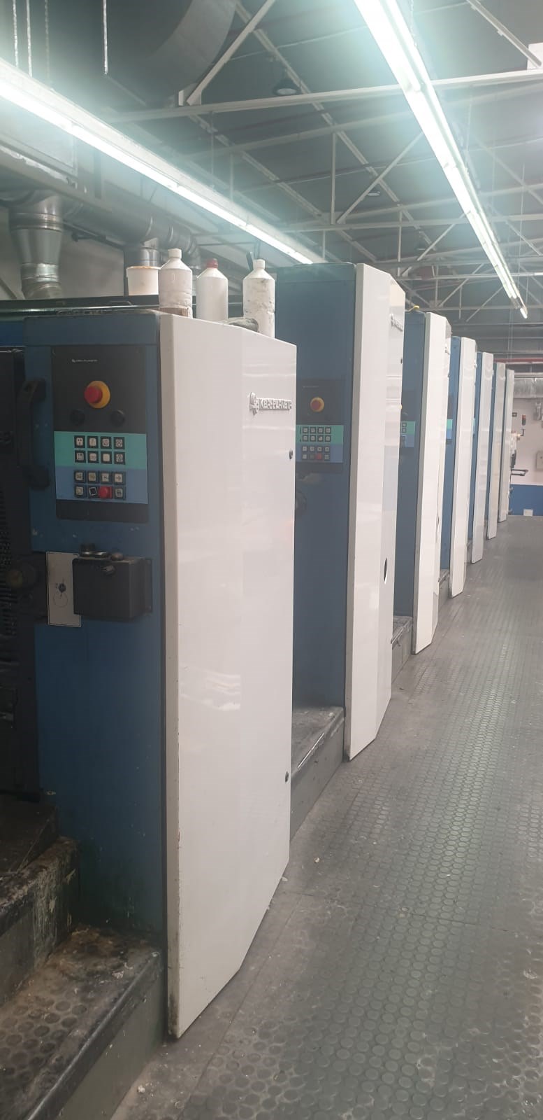 6 color Used KBA RAPIDA RA 142-6+L ALV2 PWHA (IR + UV) year 1998 ...