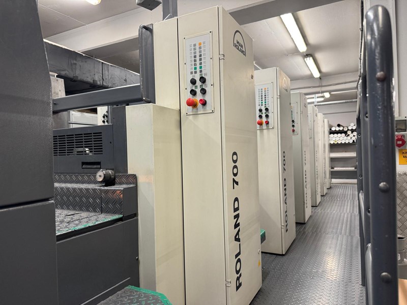 5 color Used Man Roland 705-3B+LV year 2005 | PressCity