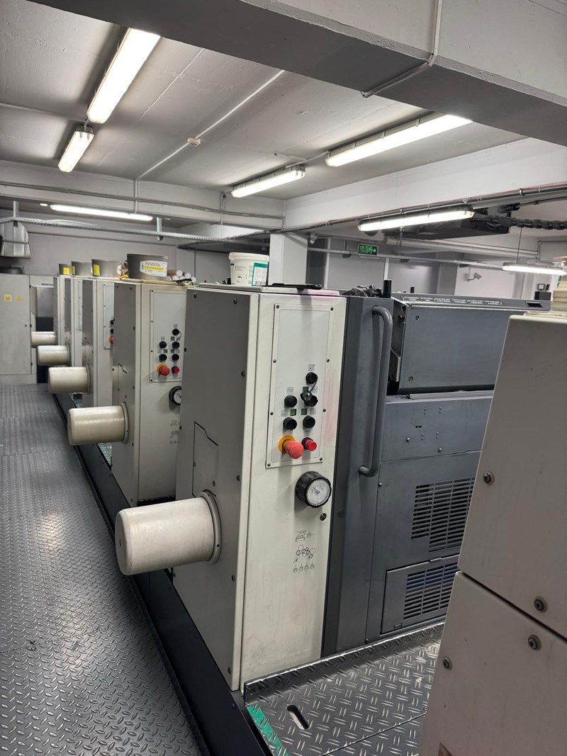 5 color Used Man Roland 705-3B+LV year 2005 | PressCity