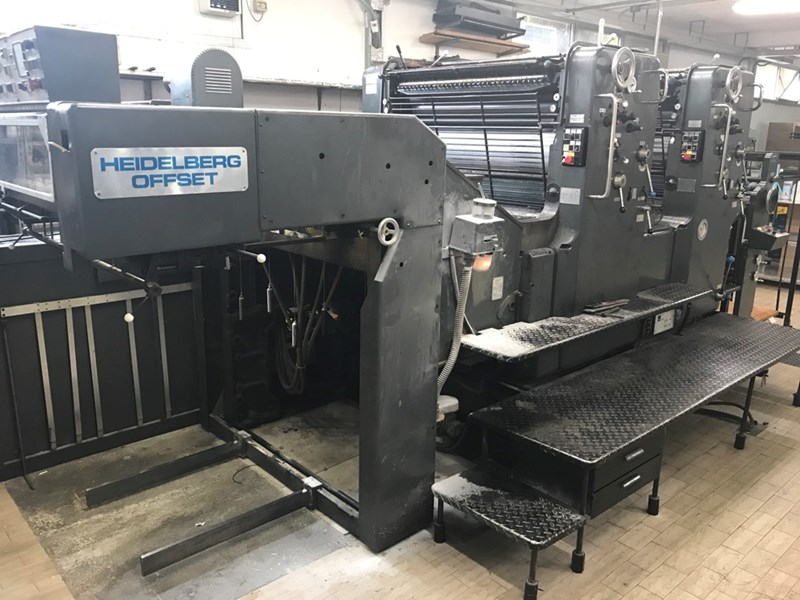 2 color Used Heidelberg Speedmaster 102 ZP year 1980 | PressCity