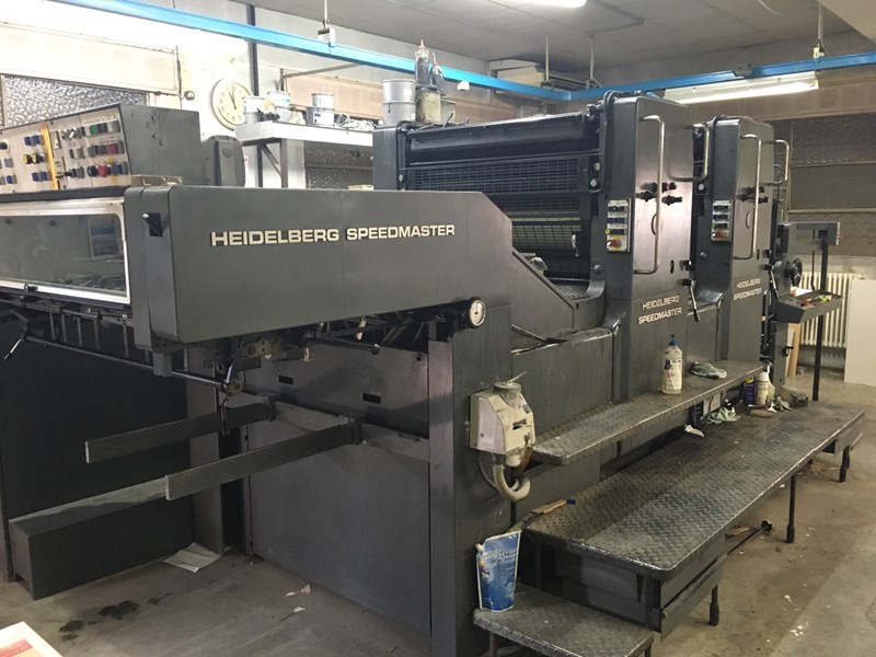 2 color Used Heidelberg Speedmaster 102 ZP year 1988 | PressCity