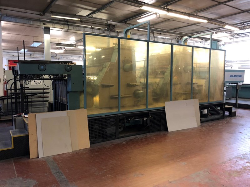 4 color Used Manroland R804 6 year 1990 | PressCity