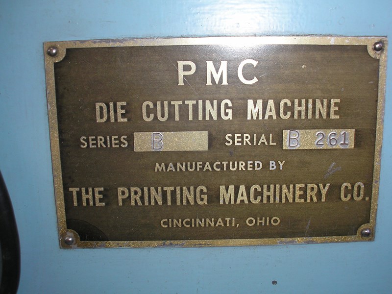 Used PMC Die Cutting Machine B261 | PressCity