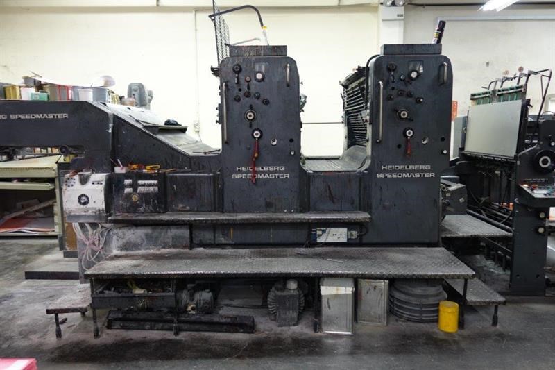 2 color Used Heidelberg Speedmaster 102 Z year 1984 | PressCity