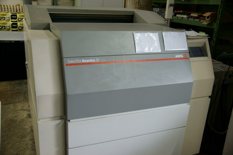 Used Agfa Avantra 30 OLB / OLP short processor year 1999 | PressCity