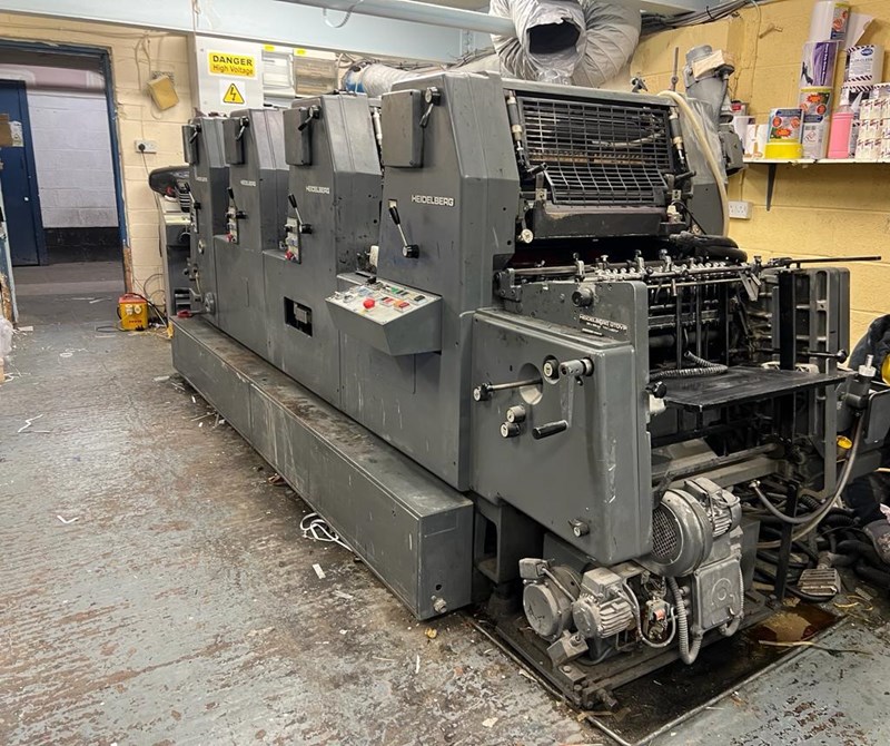 Heidelberg GTO 52 VP | Portman Graphic Limited