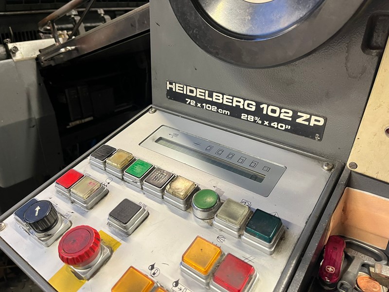 2 color Utilisé Heidelberg Speedmaster SM 102 ZP year 1991 | PressCity