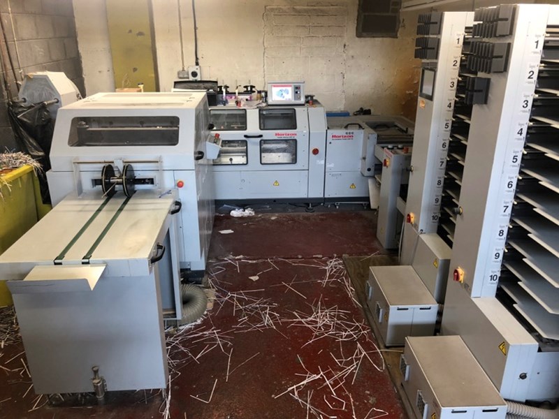 Used Horizon SL5500 Stitchliner year 2007 | PressCity