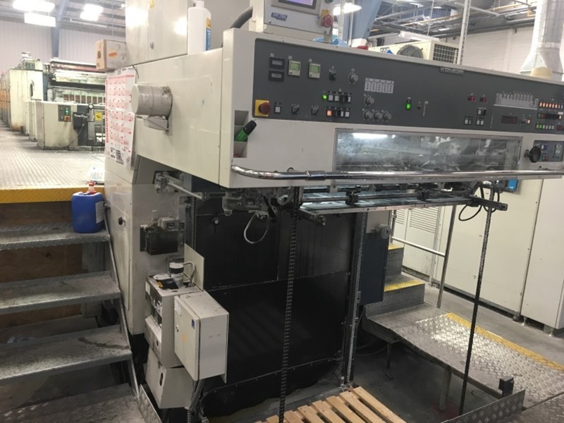 6 color Used Komori Lithrone L 640 Double Coater year 1998 | PressCity