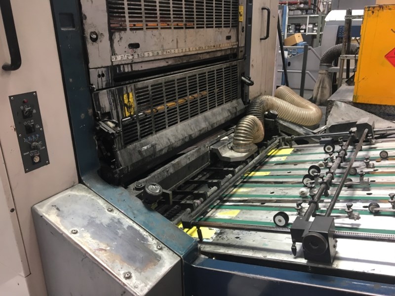 6 color Used Komori Lithrone L 640 Double Coater year 1998 | PressCity