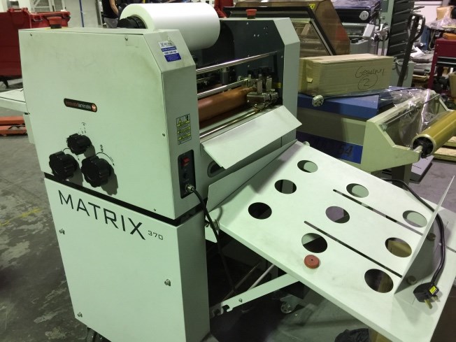 Used Matrix 370 Laminator | PressCity