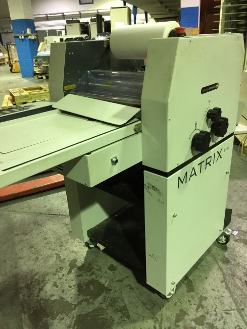 Used Matrix 370 Laminator | PressCity