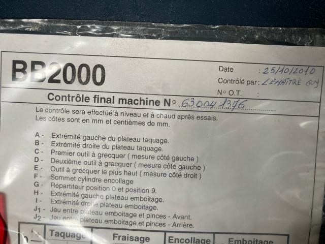 Used CP Bourg BB2000 year 2003 | PressCity