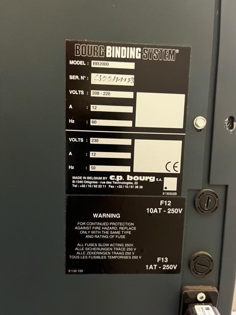 Used CP Bourg BB2000 year 2003 | PressCity